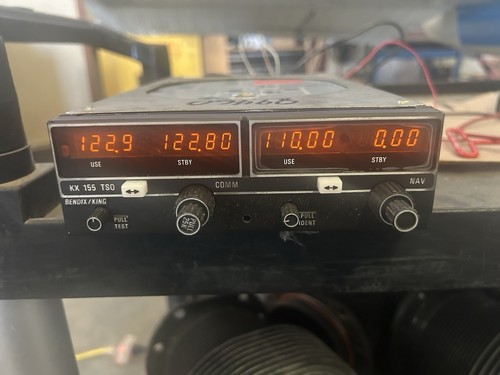 Bendix/King KX 155 W/ Glideslope 28V With Rack And Plug All functions ...