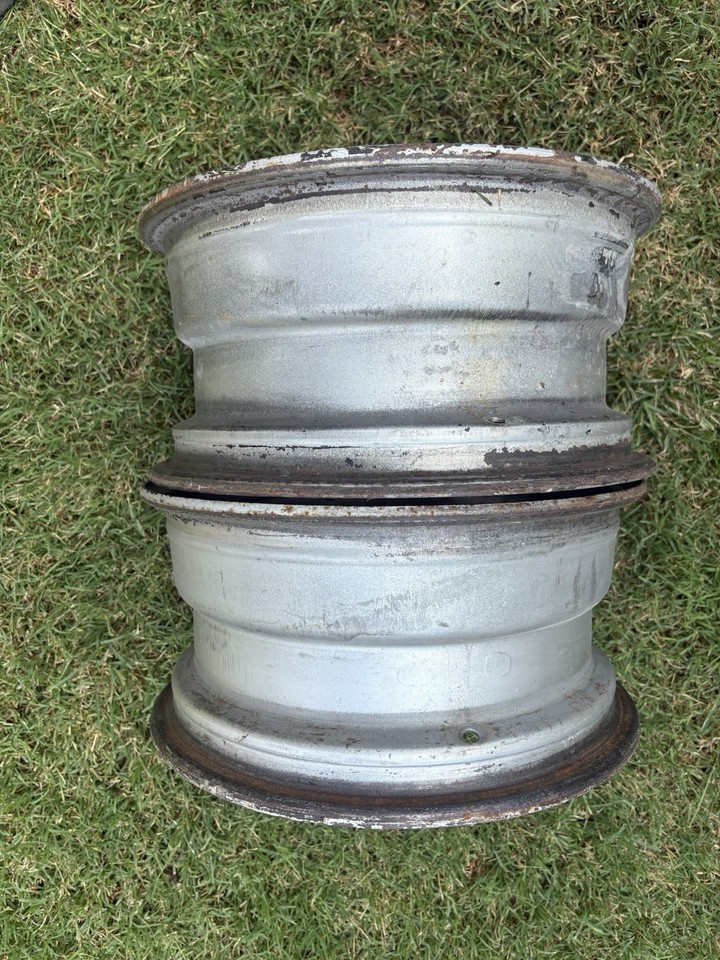 2-15x7 GM Chevy Chevrolet Rally Wheels Disc Brake FW Code 4 1/4 ...