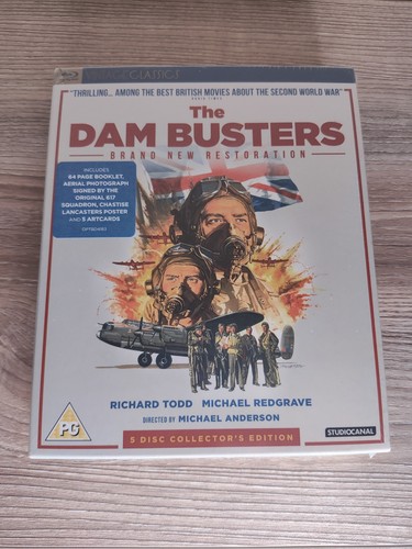 THE DAM BUSTERS Collector's Limited Edition (5-Disc REGION B Blu-Ray ...
