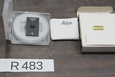 LEICA MICROSCOPE STAGE MEASUREMENT 1/100 - In original box # R483 | eBay
