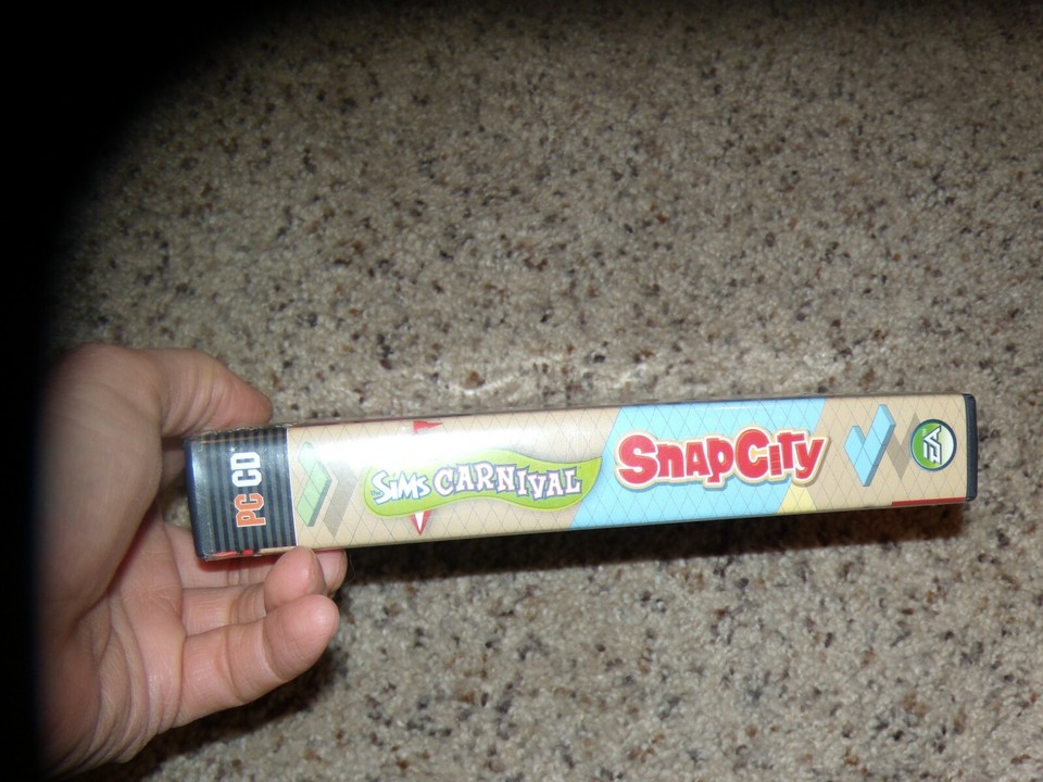 Sims Carnival Snap City (PC, 2007) Game with Box | eBay