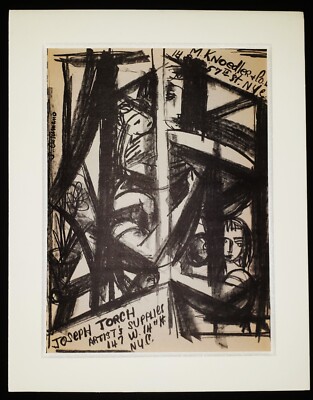 STEFANO CUSUMANO 1912-1975 Original Mid-Century SIGNED Limited Edition ...