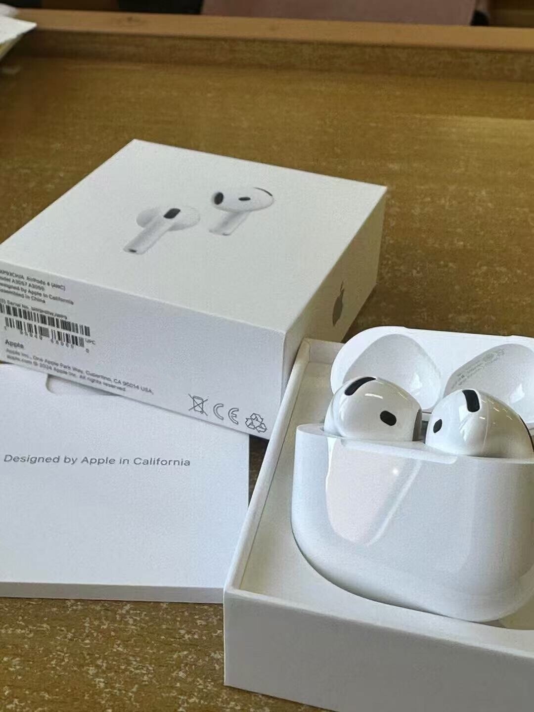 Apple 4th Gen Wireless Earbuds with Active Noise Cancellation ANC - New ...