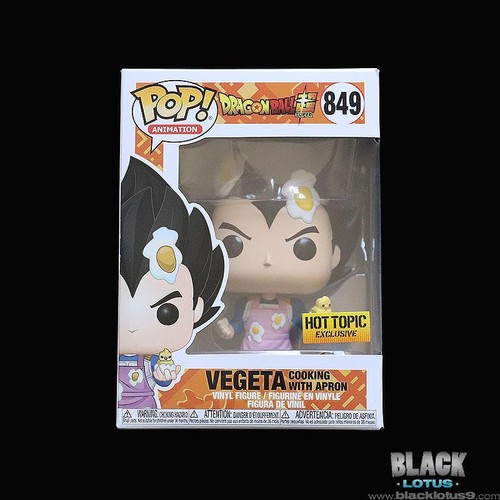 Funko Pop! Dragon Ball Super Vegeta Cooking with Apron Hot Topic DBS ...