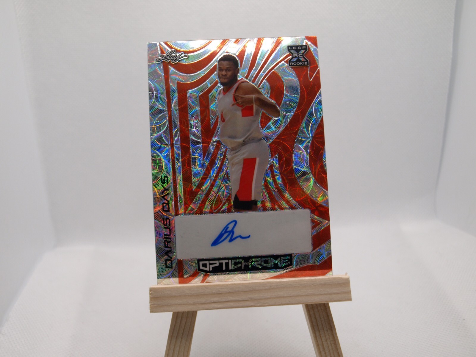 2022-23 Leaf OPTICHROME Orange Kaleidoscope 2/2 Darius Days #BA-DD1 | eBay