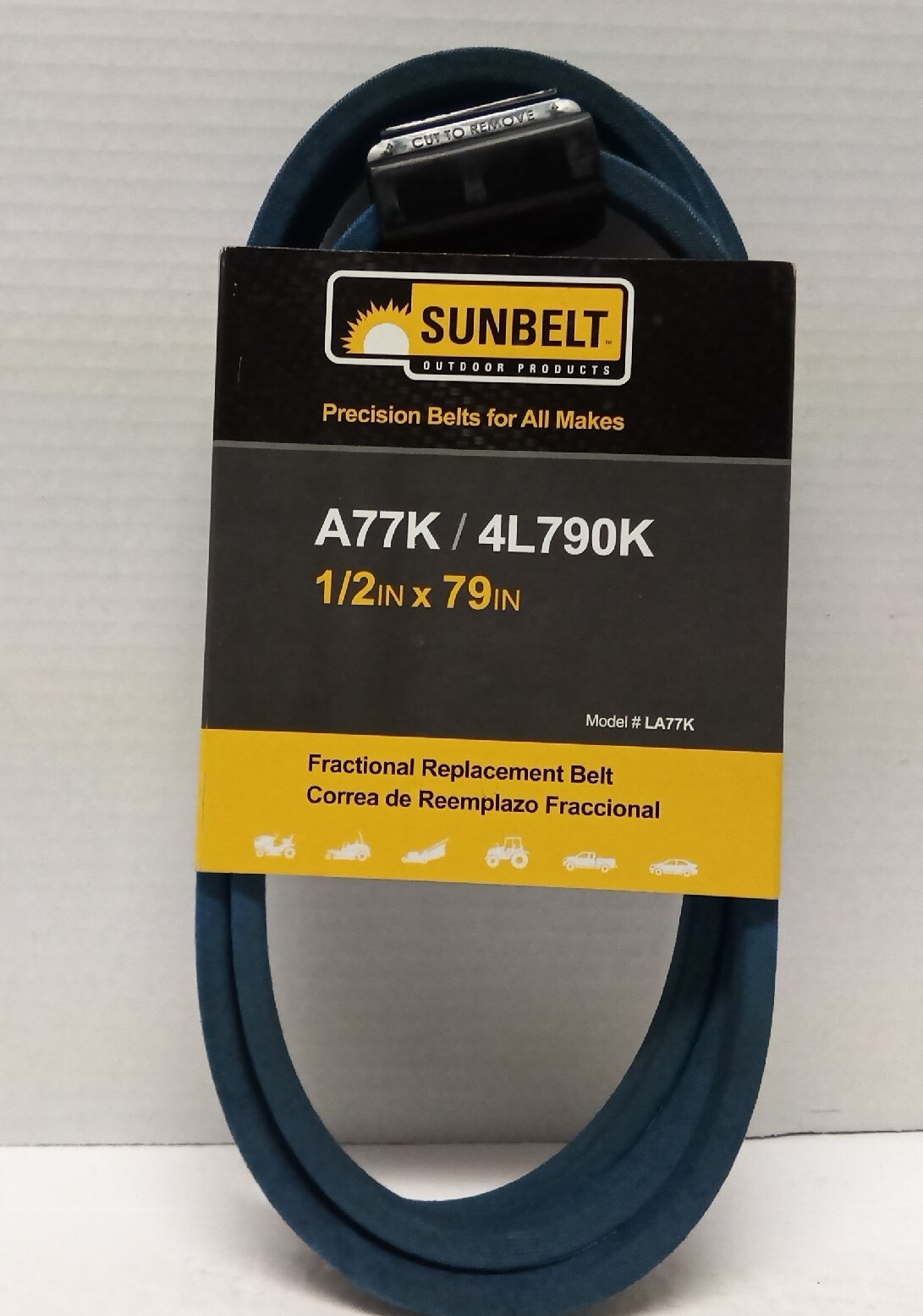 Sunbelt Outdoor Products Fractional Replacement Belt model A77K 1/2in x ...