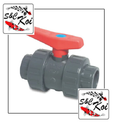 Red Handled Profec Ball Valves (Double Union) All Sizes Available | eBay UK