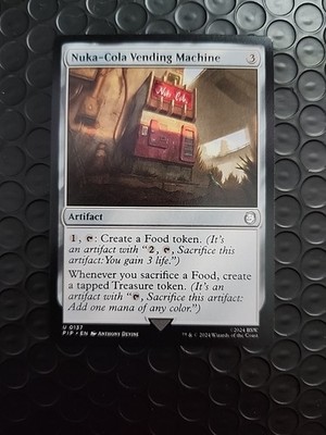 Nuka-Cola Vending Machine MTG Uncommon Magic: The Gathering Fallout ...