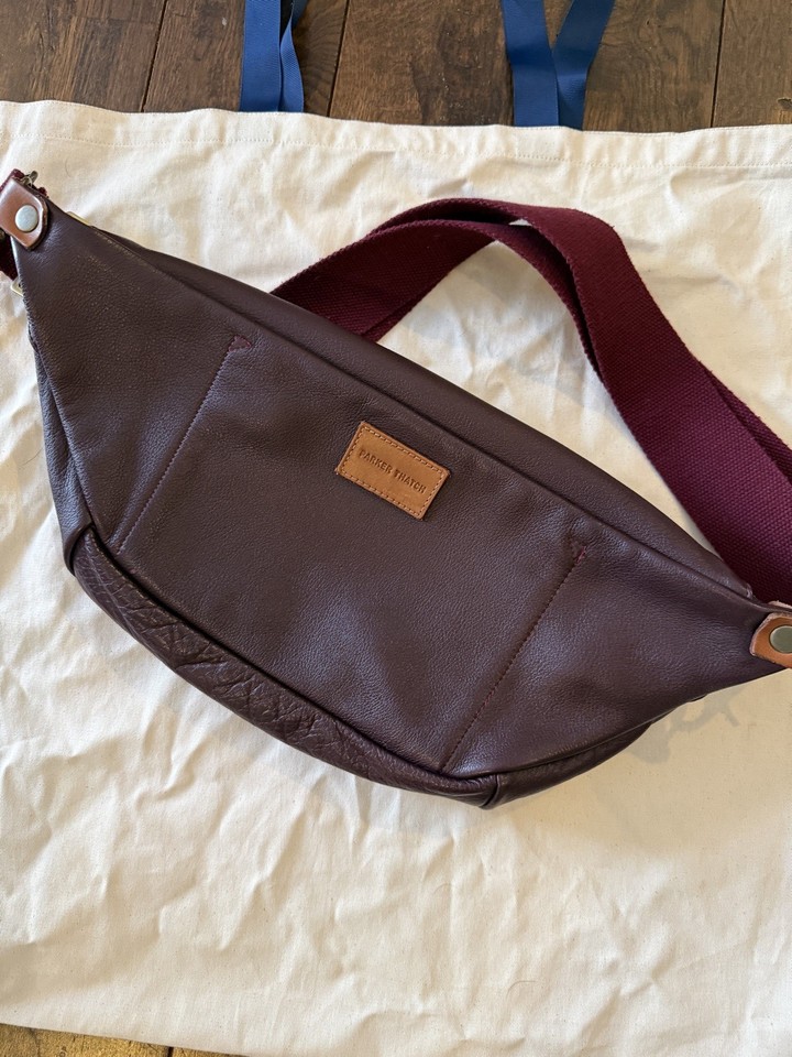 Parker Thatch Cross Your Heart Sling With Strap Included Burgundy ...