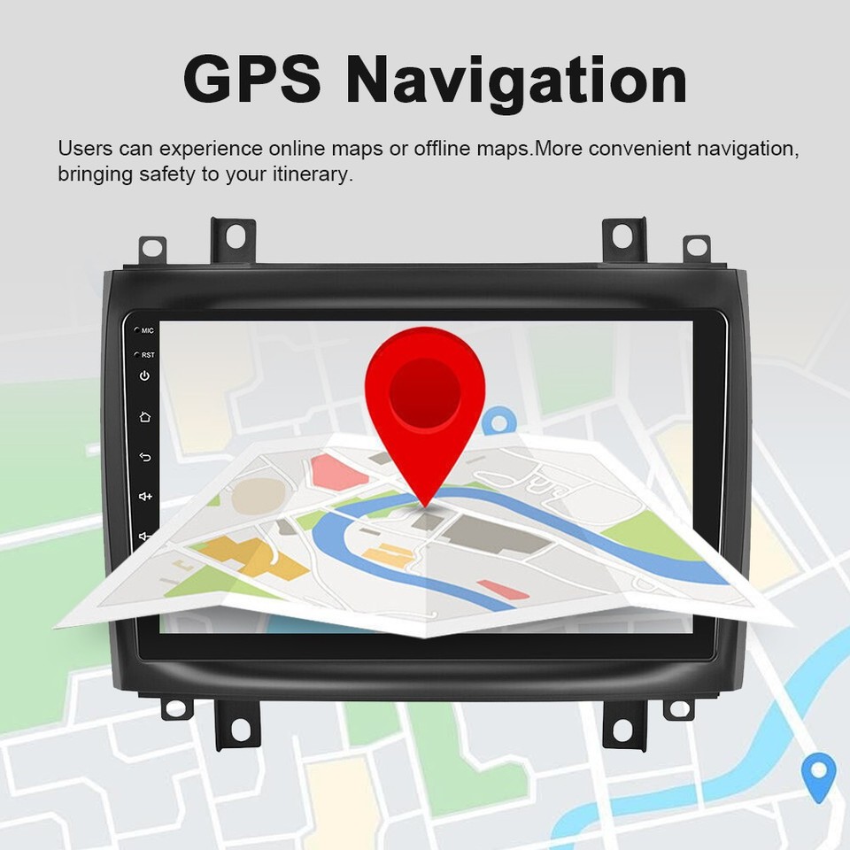 2+32GB GPS Navi Carplay Stereo Radio Android 13 For 2003-2007 Cadillac ...