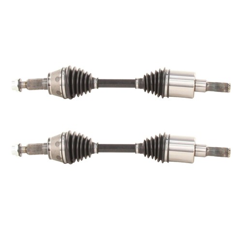 TrakMotive Pair Set of 2 Front CV Axle Shafts For Hummer H3 2006-10 H3T ...