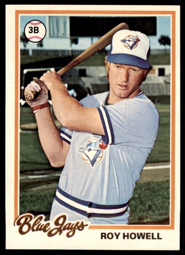 1978 TOPPS ROY HOWELL 103 TORONTO BLUE JAYS. #394 | eBay