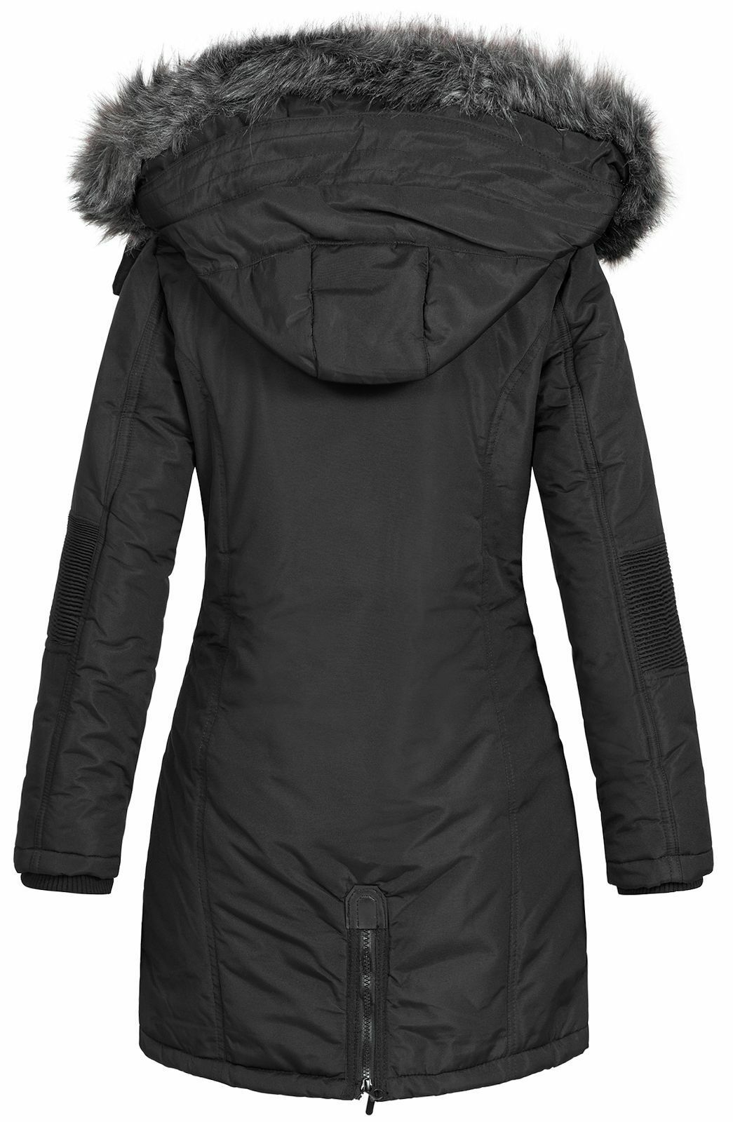 Anapurna by Geographical Norway Damen Winter Jacke Parka Mantel Fell ...