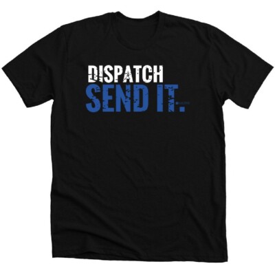 Dispatch Send It | Soft Poly/Cotton Unisex Tee | Black | Medium | eBay
