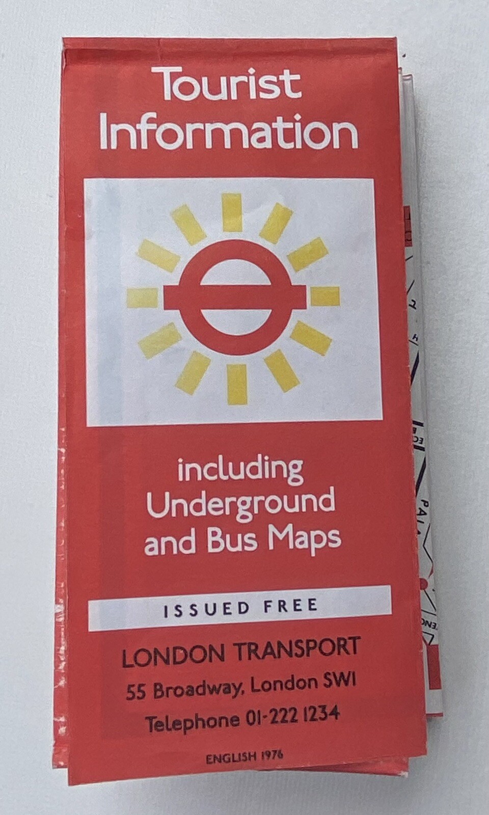 Vintage 1976 London Tube Map. Includes | Grelly USA