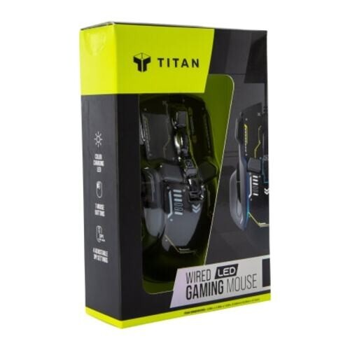 Titan wired LED Gaming Mouse Color Changing | eBay