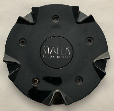 Status Alloy Wheels Black Custom Wheel Center Cap # C515301CAP-S802 (1 ...