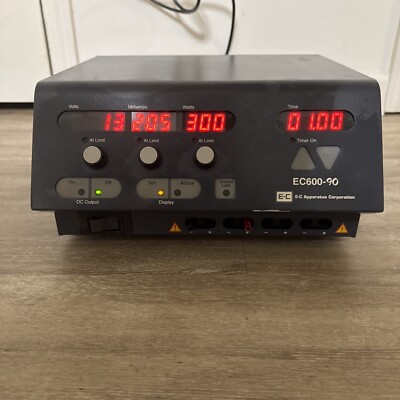 EC Apparatus Corp EC600-90 Electrophoresis Power Supply | eBay