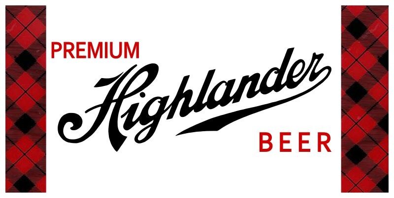 Highlander Beer of Missoula Montana NEW Sign 24x48" USA STEEL XL Size ...