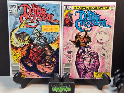 THE DARK CRYSTAL SET #1 & 2 - MARVEL COMICS - 1983 - NEWSTAND - NM ...