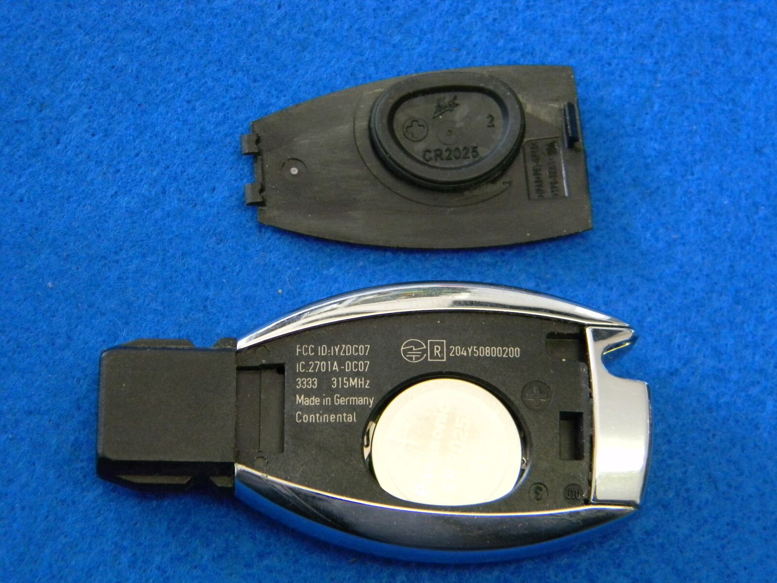 2010 Mercedes Benz C300 CHROME Infra Red Key Keyless Fob OEM IYZDC07 ...