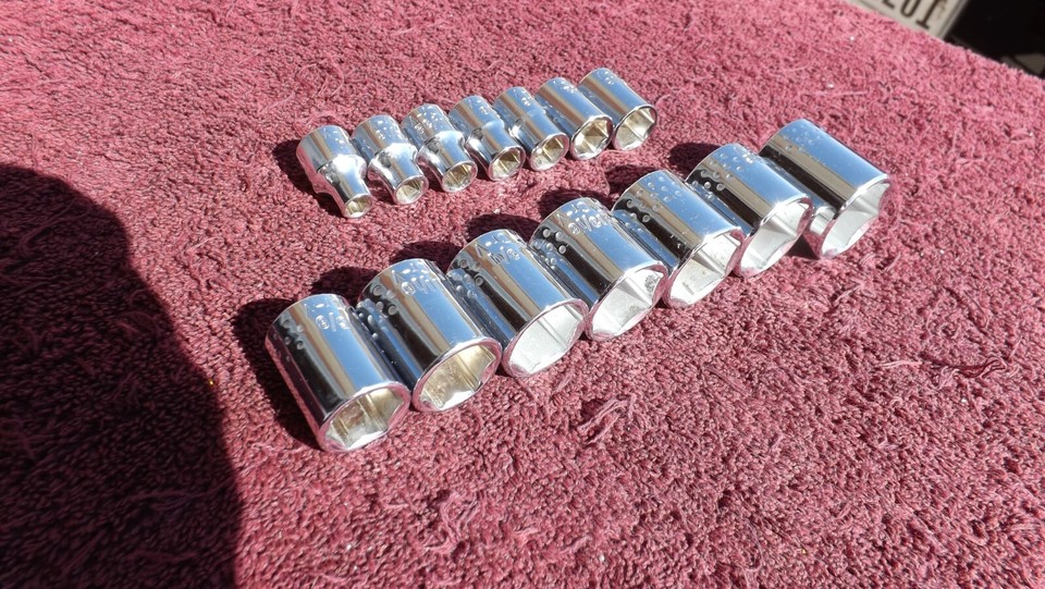 MAC TOOLS *NEAR MINT!* EXPERT 3/8" DRIVE 14-PIECE SOCKET SET! | eBay