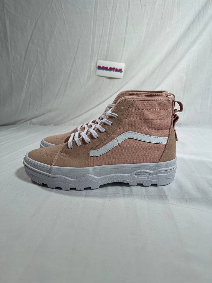 Vans Sentry High Top Dusty Rose Shoes Women's 10 Pink Sneakers Casual ...