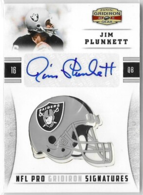 2011 Panini Gridiron Gear Jim Plunkett Autograph Card /30 | eBay