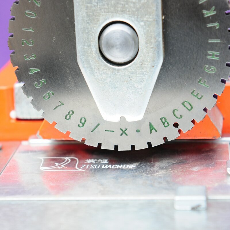 Metal Name Plate Engraving Machines Nameplate Marking Machine Embossing ...