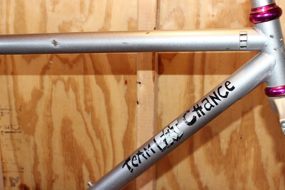 Vintage Yo Eddy Team Fat Chance Frame Chris King Purple 3DV Ano Mag 21 ...