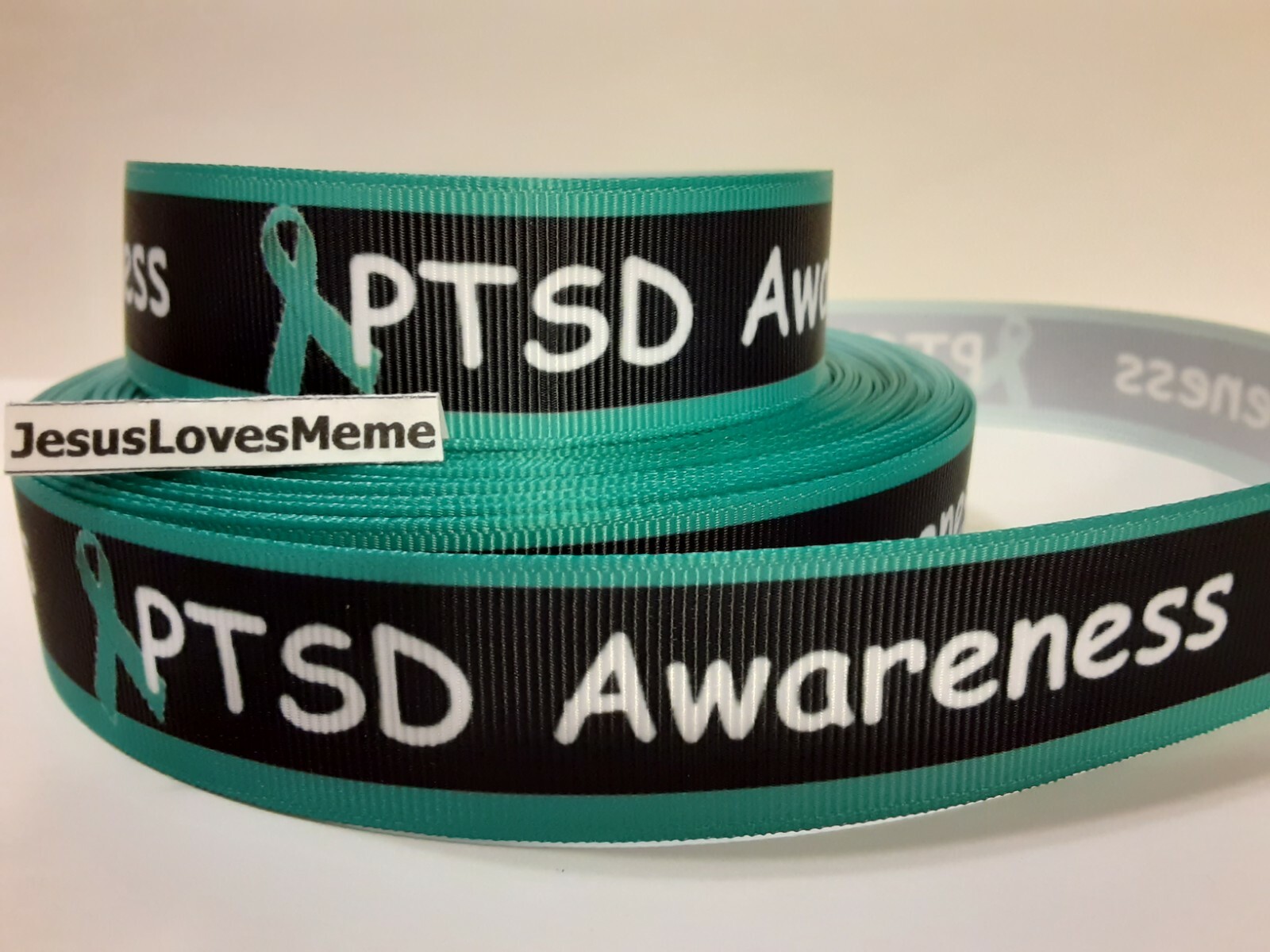Grosgrain Ribbon PTSD Awareness Post-Traumatic Stress Disorder Military ...