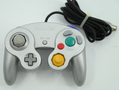 Original Nintendo GameCube Controller NGC GC DOL-003 Silver Wii Remote ...