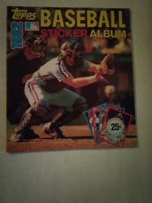 1982 Topps Baseball Sticker Set album | eBay
