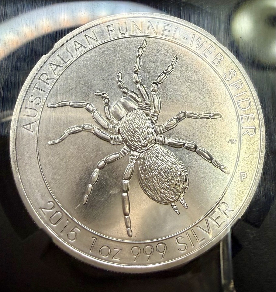 2015 Funnel-Web Spider Silver Coin NGC MS69 | eBay