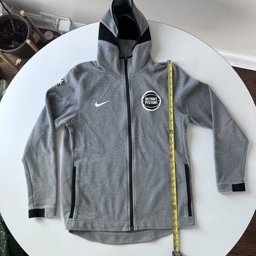 Nike tech NBA Detroit Pistons Dri-Fit Showtime Full Zip Hoodie Jacket ...