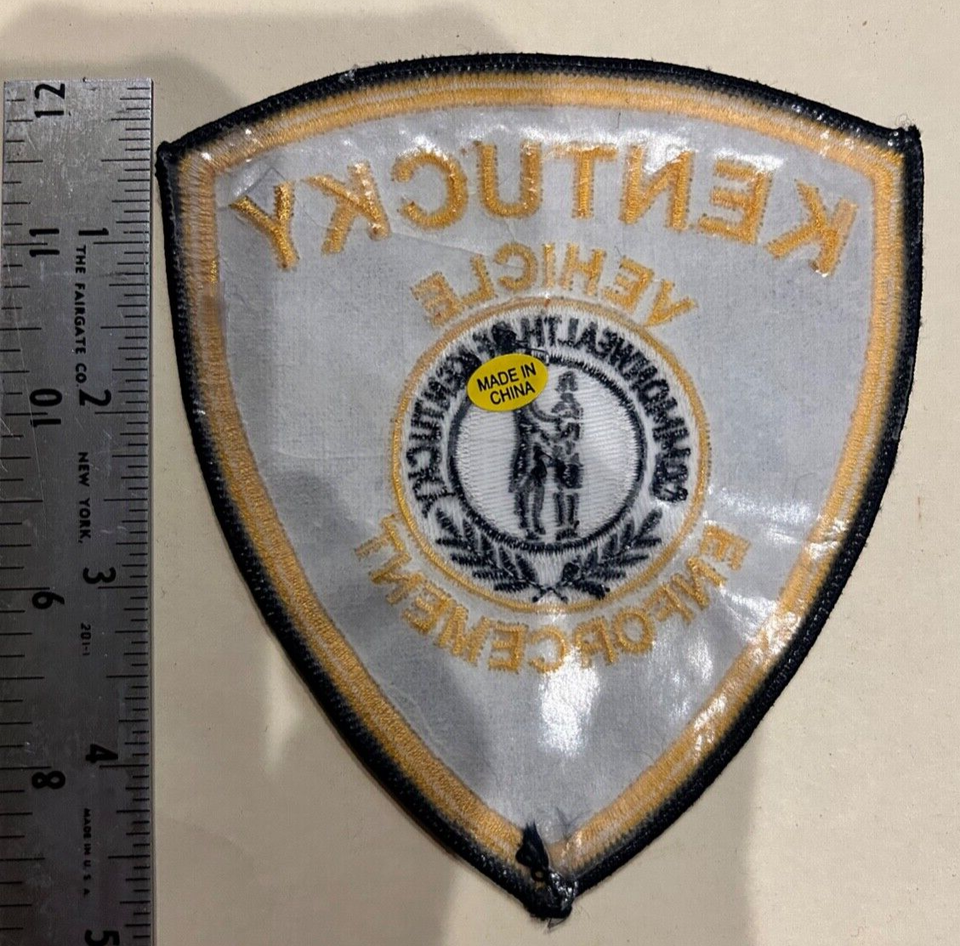Kentucky Vehicle Enforcement Police Patch | eBay