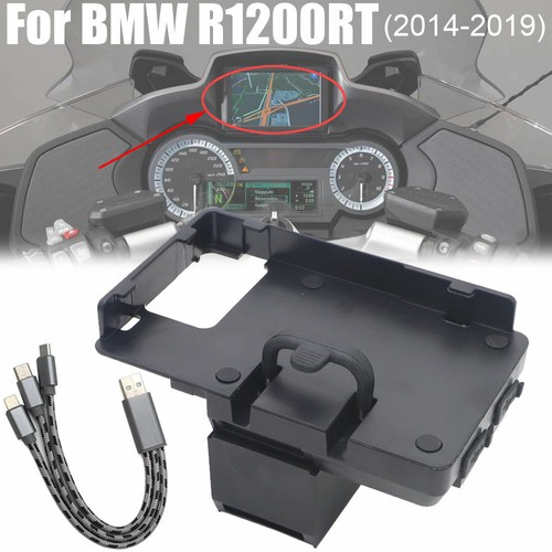 Motorcycle GPS Navigation USB Charge Bracket Mount for BMW R1200RT ...