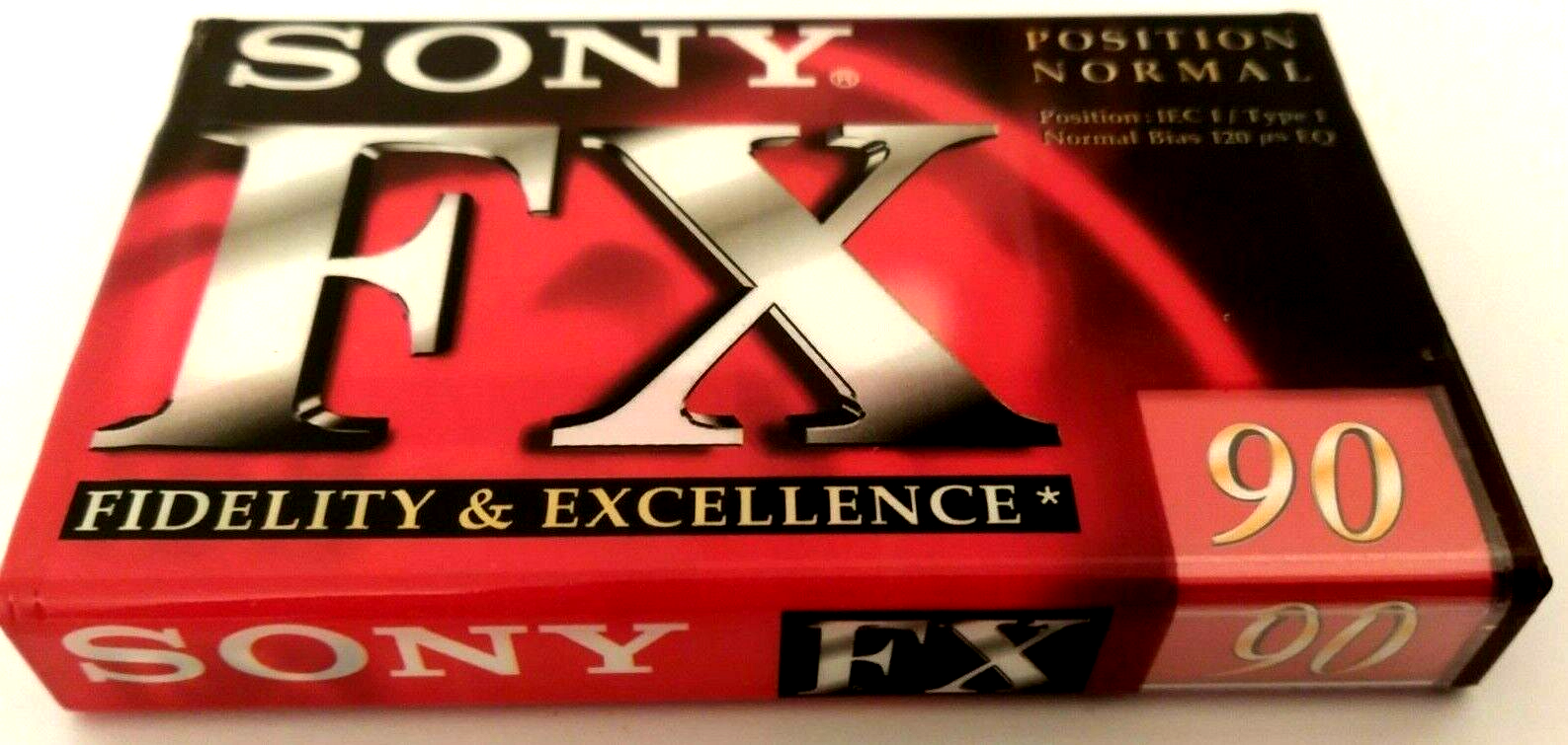 Sony FX 90 C-90FX1C - 10 PACK - 90 Min Blank Audio Cassette Tape - New ...