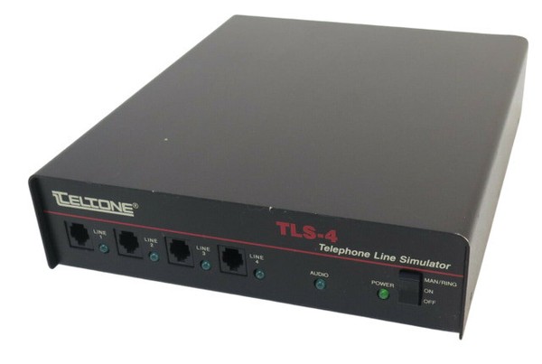 Teltone TLS-4A-01 Telephone Line Simulator - Black for sale online | eBay
