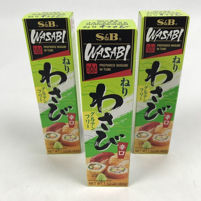 S&b Wasabi Japanese Paste Tube 43g for Sushi Sashimi From Japan for ...