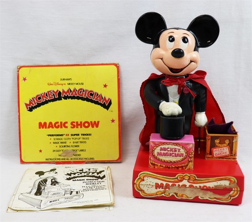 VINTAGE 1976 Durham Disney Mickey Mouse Magician Magic Show | eBay