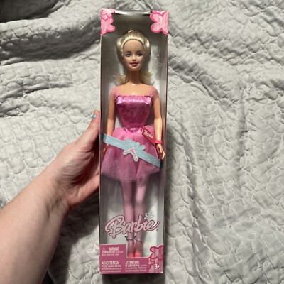 Barbie Ballerina Doll My First Ballet Lesson NIB NRFB 2004 G8469 Pink ...