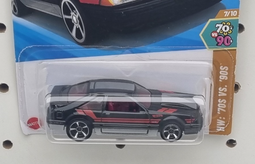 Hot Wheels - '92 Ford Mustang - HW '70S Vs. '90S - 1:64 - RLS 2025 ...