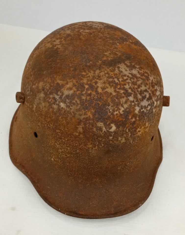 Original WW1 German rusty Helmet | eBay