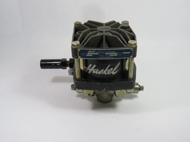 Haskel Air Driven Fluid Pump 1.5HP 80RPM 25:1 Ratio 150PSI 4000PSIG ...