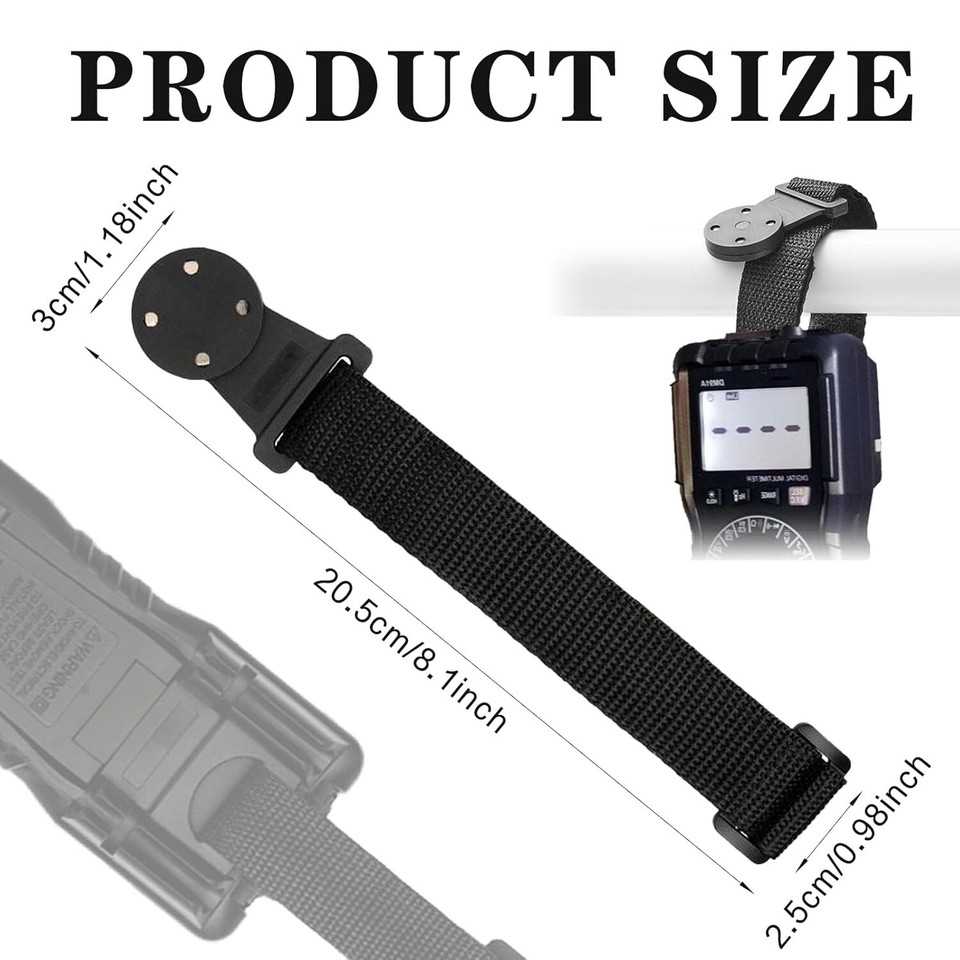 Magnetic Hanger Strap Kit For Fluke Multimeter Strong Clip Magnet ...