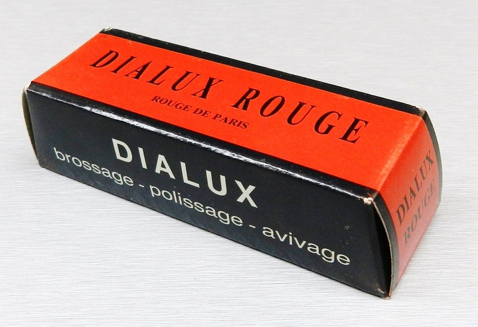 DIALUX RED ROUGE Polishing Compound Jewelers Rouge GOLD JEWELRY POLISH ...