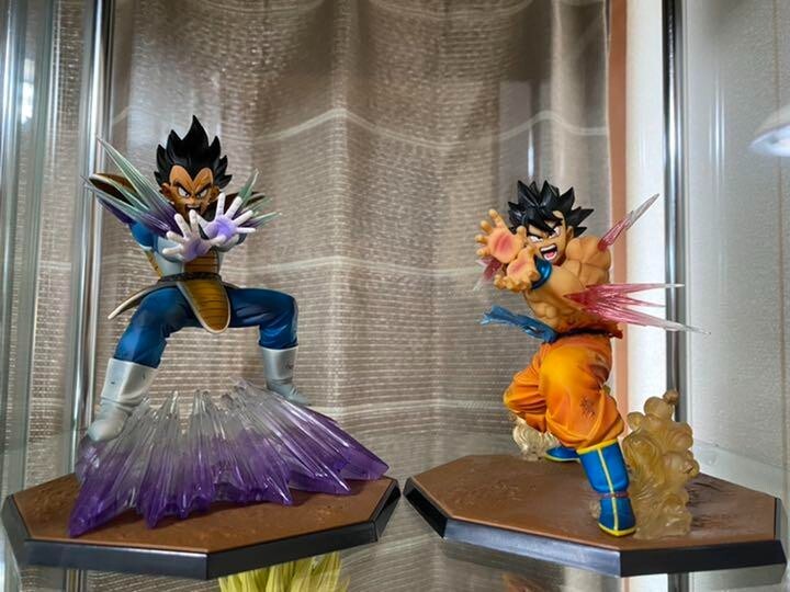Goku Vs Vegeta Kamehameha Vs Galick Gun Kamehameha VS Galick Ho By
