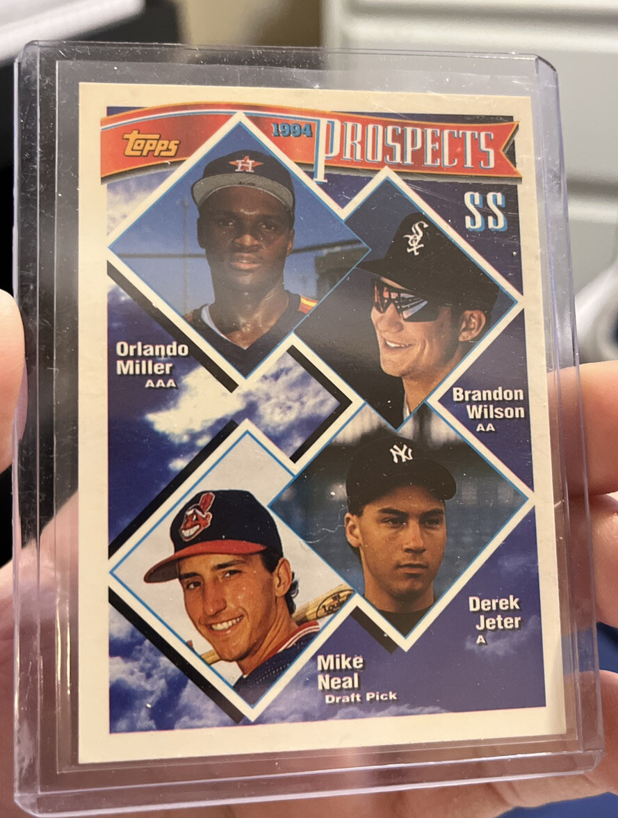 ROOKIE DEREK JETER 1994 Topps Prospects #158 Baseball Card New York ...