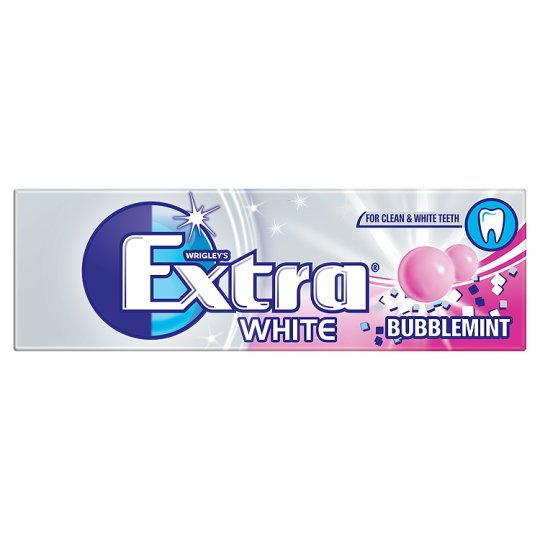 New Wrigley's 30 Packets Extra Chewing Gum Bubblemint Sugar Free ...